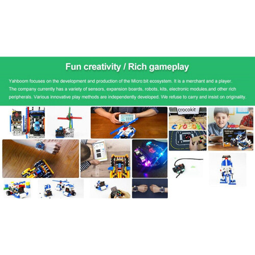 Sada Microbit Board V2 obsahuje vestavěné reproduktory a mikrofon. on OnBuy