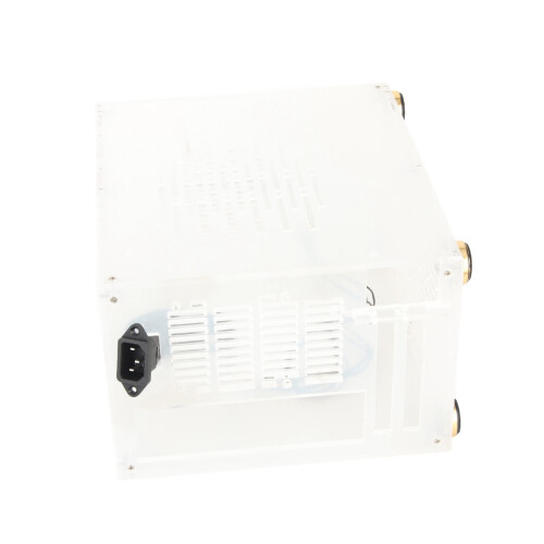 Clear Acrylic Mini ITX Case 360 Degrees Open Hollow Cooling DIY Mini ...
