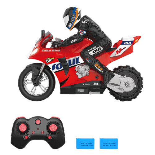 Remote Control Stunt Motorcycle Self Balancing Stunt Motorcycle 1/6 2 ...