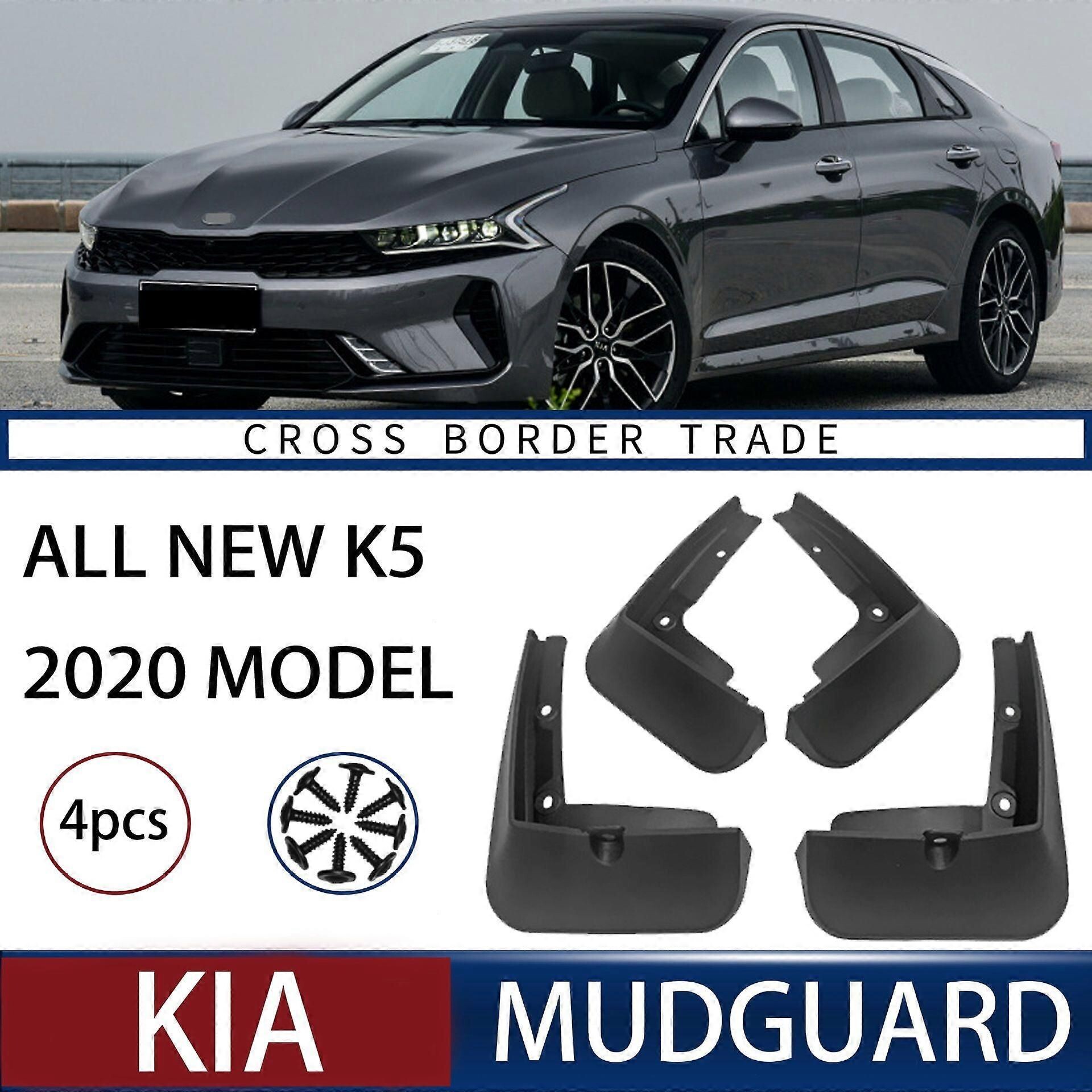 S'applique à 20 Kia All New K5 Fenders Commerce extérieur Tuiles de garde-boue souples modifiées ...