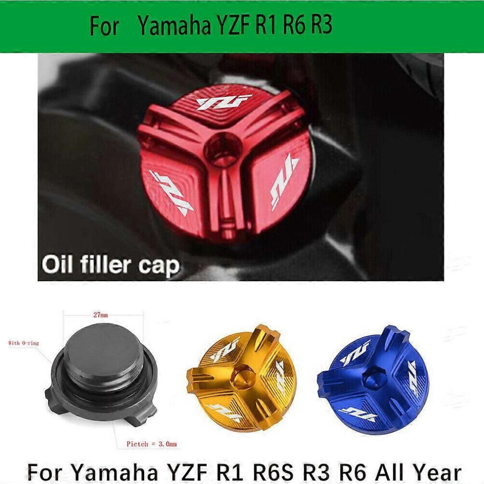 Für Yamaha YZF R1 R3 R6 R25 YZF-R6 YZF-R1 Motoröl Filter Tasse Stecker ...
