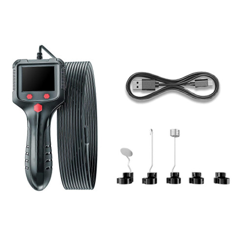 (front mirror, 10m) Professional Endoscope Camera with Large Display ...