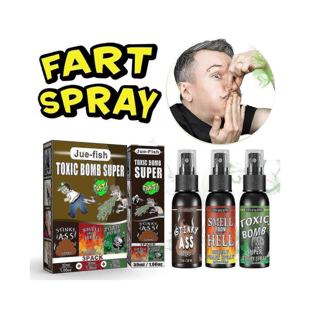 Fart Spray, Fart Spray Extra Strong, 30ml Potent Fart Spray, Stinky ...