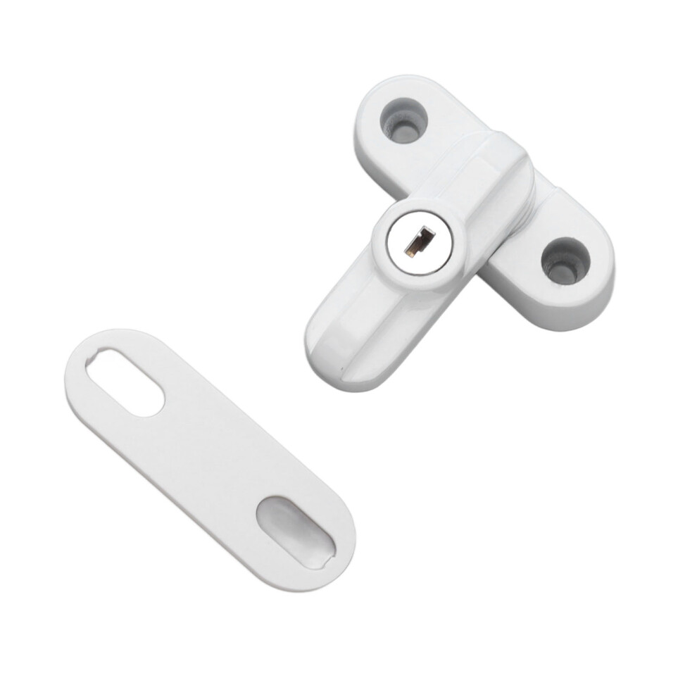 External Window Lock Catch Aluminum Alloy Anti Theft Flat Window Buckle ...