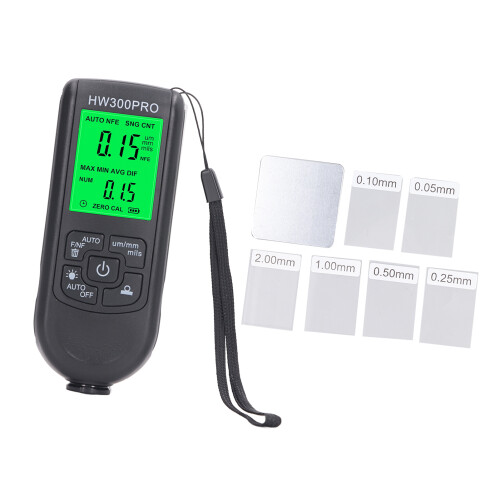 Coating Thickness Gauge High Accuracy Paint Depth Gauge Meter Antislip ...
