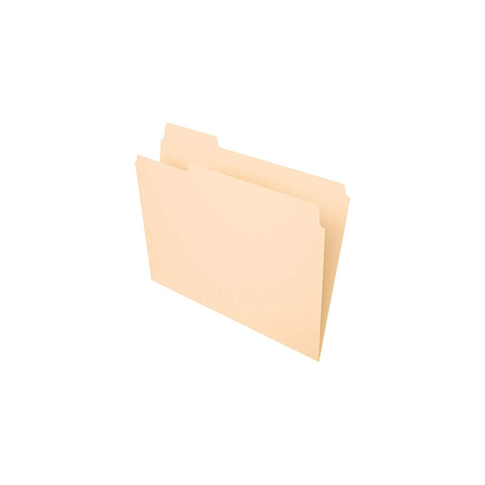 Pendaflex File Folders Letter Size Manila 1/3 Cut Left Position 100/BX ...