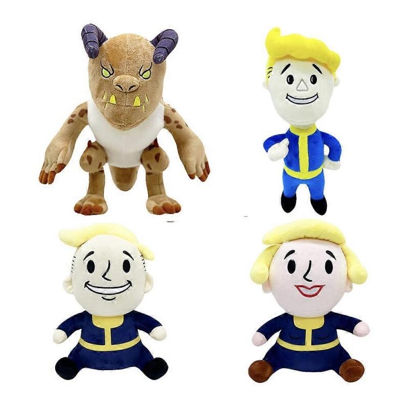 (A) Fallout Vault Plush Toy Fallout Vault Peripheral Stuffed Dolls Kids ...