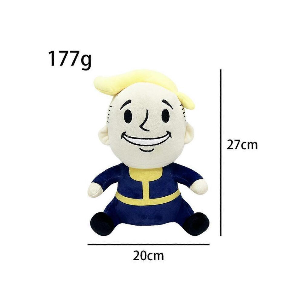 (A) Fallout Vault Plush Toy Fallout Vault Peripheral Stuffed Dolls Kids ...