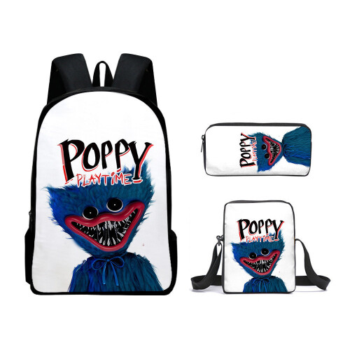 (Style 21, Crossbody Bag) Poppy Playtime Backpack for School Anime ...