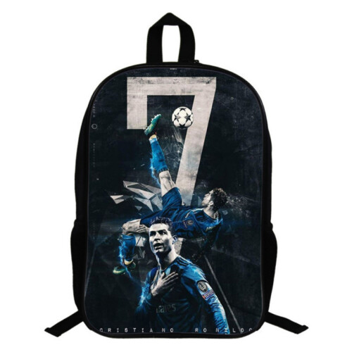 (2, 17-inch Backpack) Football Lionel Messi Themed Backpack for ...