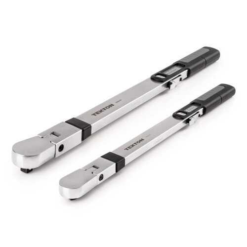 TEKTON 3/8 1/2 Inch Drive 72-Tooth Split Beam Torque Wrench Set (2 ...