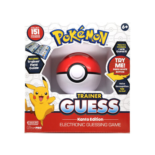 Pokemon Trainer Guess - Kanto Edition Toy I Will Guess It! Electronic ...