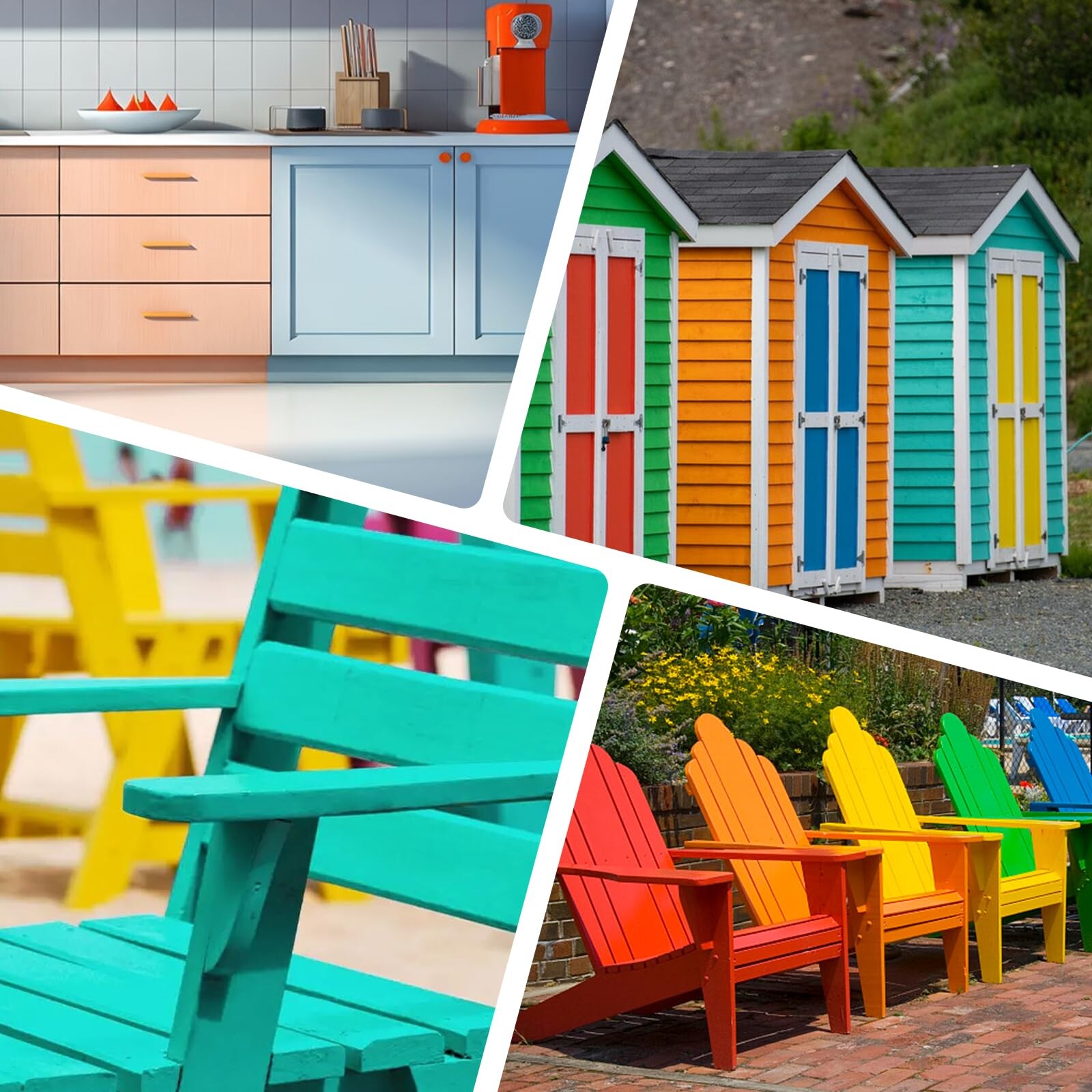 Ninesung Brown Wood Stain | Wood Dye Powder for Indoor and Outdoor ...