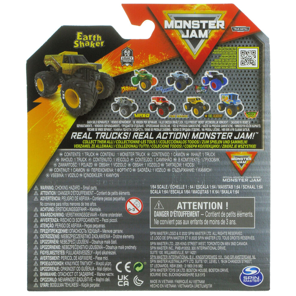 Monster Jam 2023 Spin Master 1:64 Diecast Truck Srie 30 Legacy Trucks ...