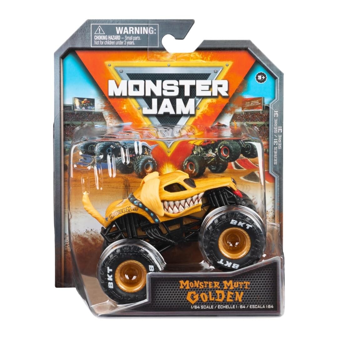 Monster Jam 2023 Spin Master 1:64 Diecast Truck Series 31 Ruff Crowd ...
