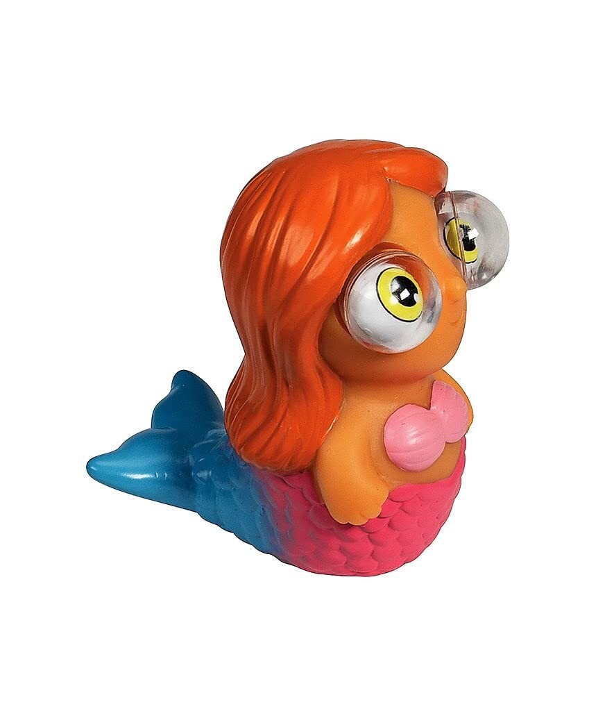 WARM FUZZY Toys (1) Mermaid Poppin Peepers - Squeezy Animals with Pop ...