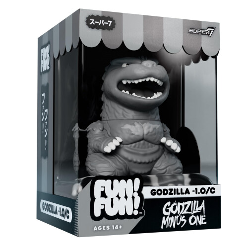 Super7 Fun! Fun! Toho Godzilla Minus One (Grayscale) Vinyl Figure - 5 ...
