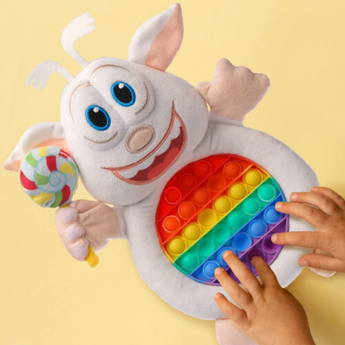 Booba Pop Sensory Plush Doll - Two in One - Fidget and Plush Toy from ...