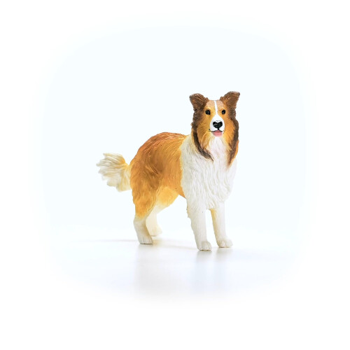 Schleich Farm World - Collie Figurine - Figura realista de perros para ...