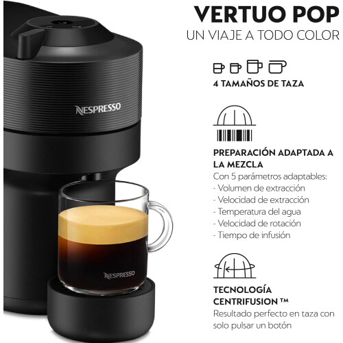 Cafetera Automática, Máquina de Café de Cápsulas Desechables, 4 Tamaños ...