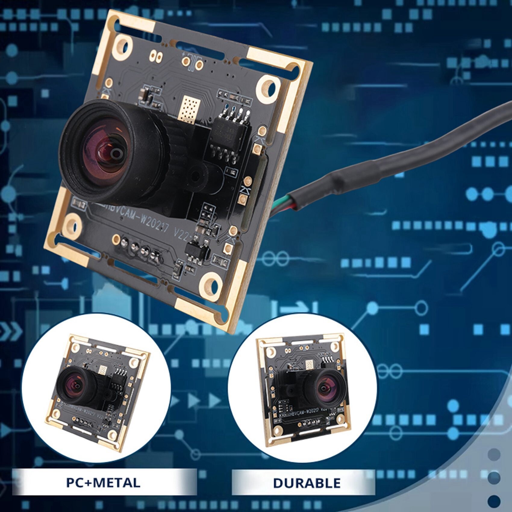 Module de caméra OV9732 1 MP avec câble de 2 M pour Windows XP/7/8/10 ...