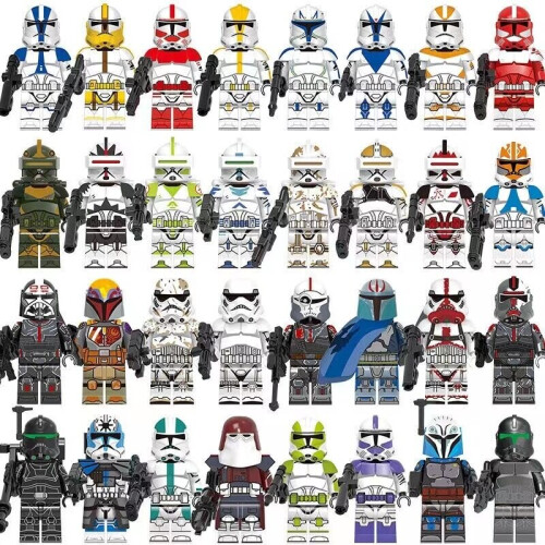 Star Wars Building Blocks Set Mini Characters Design DIY Adult Kids ...