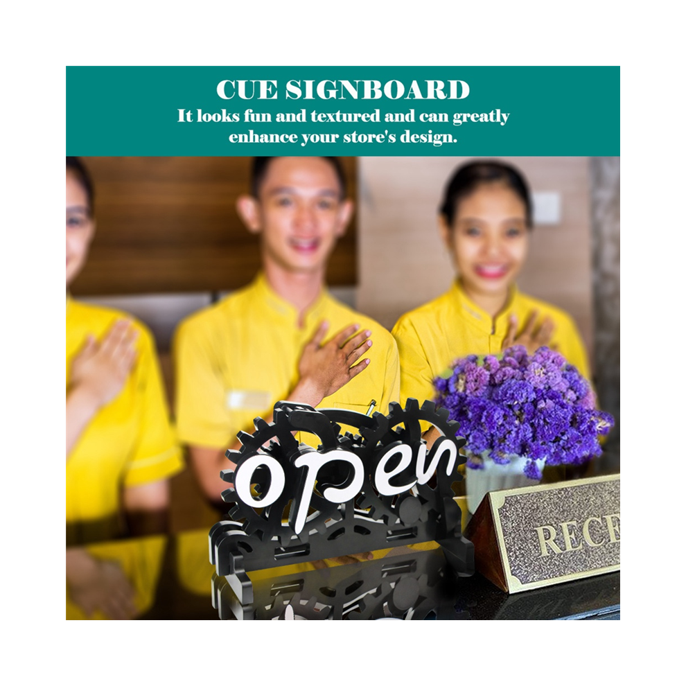 Offen-Geschlossen Schild Hängen Tür Getriebe Drehen über für Shop ...