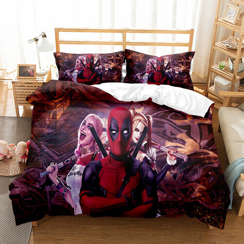 (SM08, 264*228) Spider-Man Series Digital Print Duvet Cover and ...