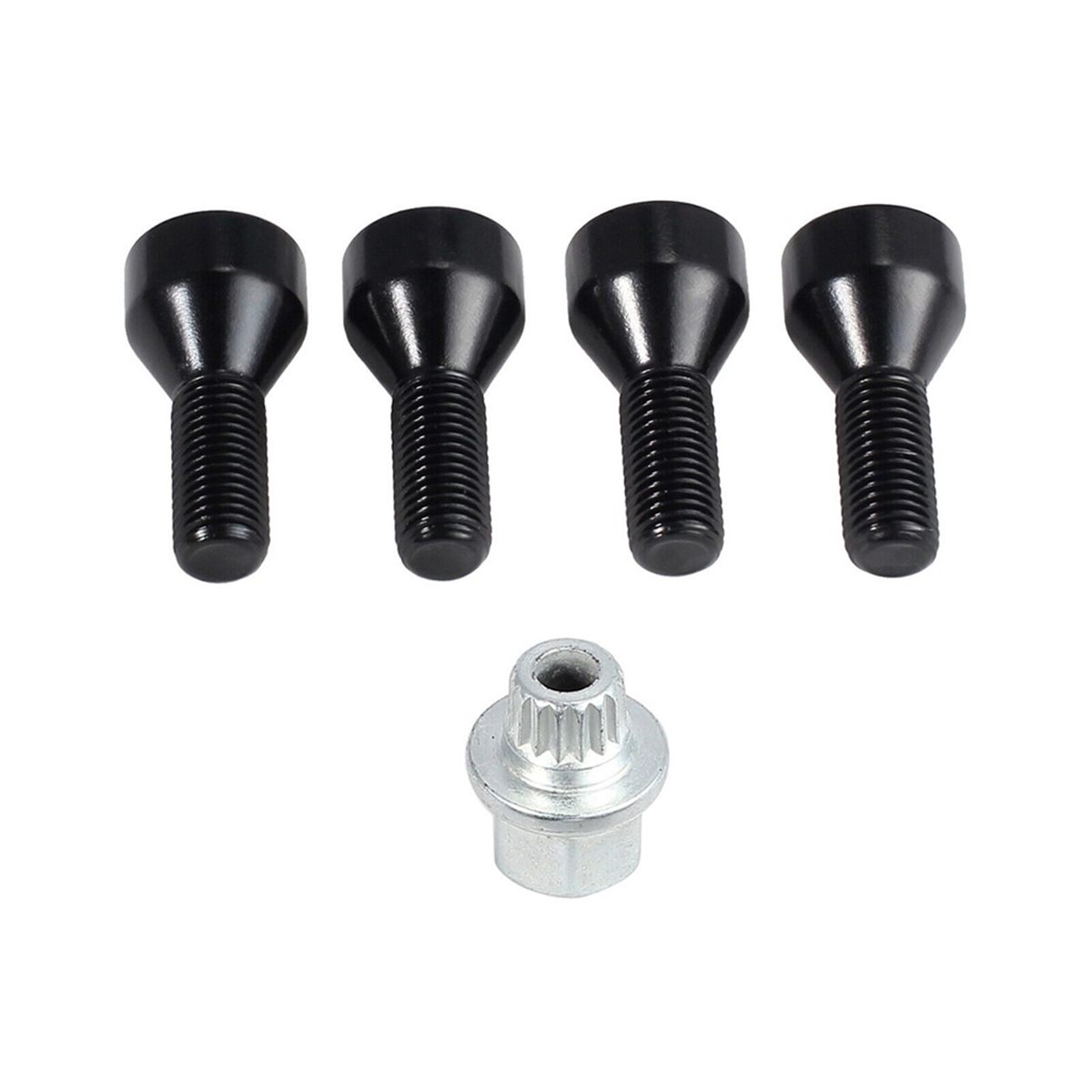 Kit de pernos y tuercas de bloqueo de rueda M12 x 1,5 36136786419 para Z4, Z3, M6, M5 y M3 on OnBuy