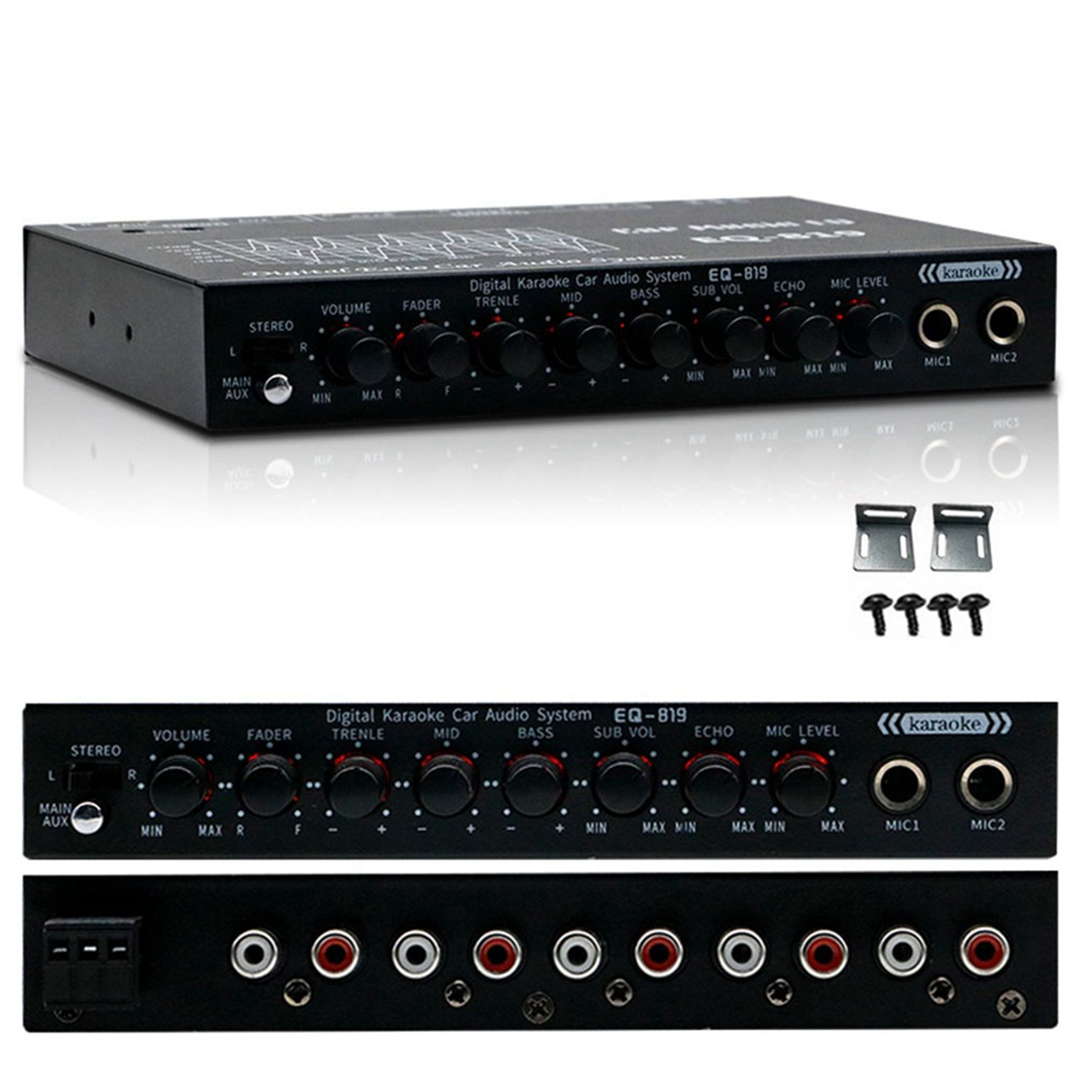 EQ-819 Auto-Equalizer Audio-EQ-Tuning Crossover Auto-Audio-Equalizer on ...