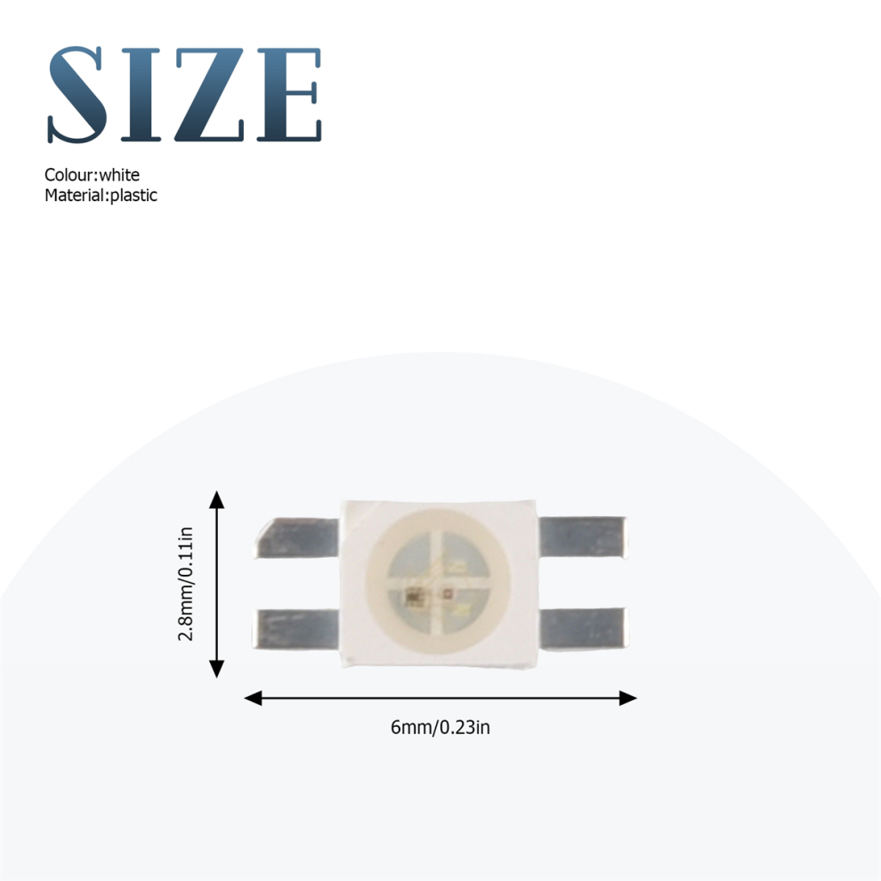 SMD-Pixel-LED-Chip, einzeln adressierbar, Vollfarbe, DC 5 V on OnBuy