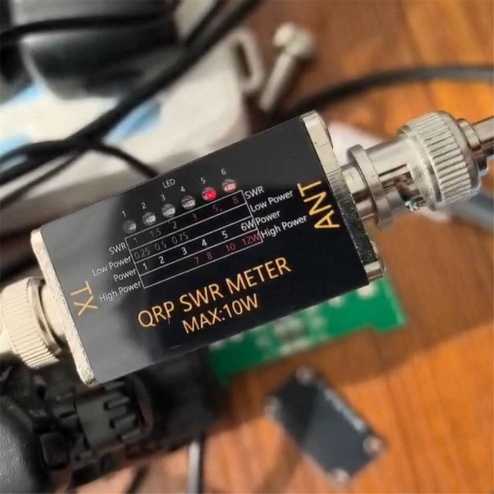 Medidor de potencia SWR 1-30 MHz 10 W Medidor de onda estacionaria BNC ...