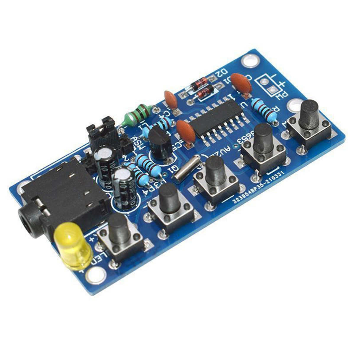 Kit électronique DIY RDA5807, module récepteur radio FM stéréo sans fil ...