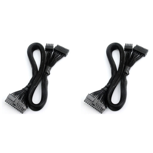 ATX 24Pin To 18+10Pin Motherboard PSU Modular Power Supply Cable on OnBuy
