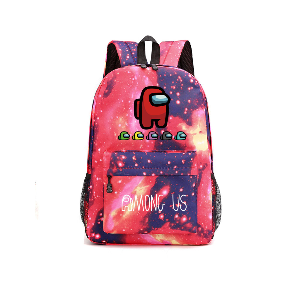 (Starry Sky Red 5, Universal code) Among us game peripheral backpack ...