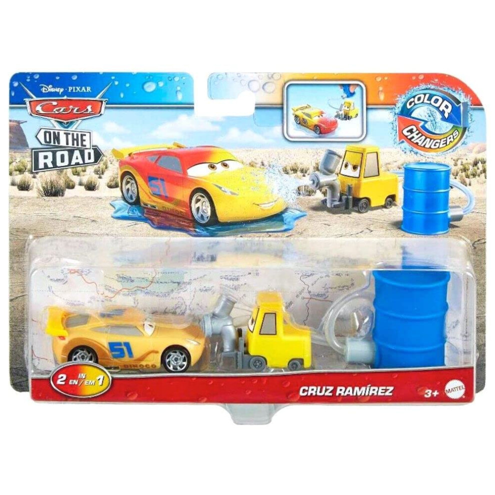Disney Cars Speelgoed Disney Cars Kleurwisselaars 2022 Auto's onderweg ...