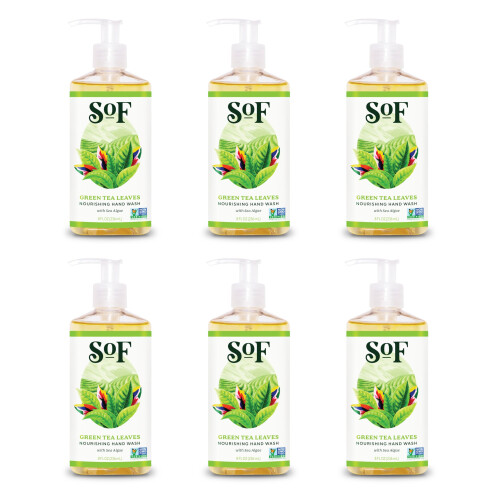 SoF Nourishing Hand Wash - With Moisturizing Sea Algae Coconut & Olive ...
