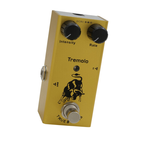 EF-09 Pedal de tremolo para guitarra mini 92x52x42mm amarillo on OnBuy