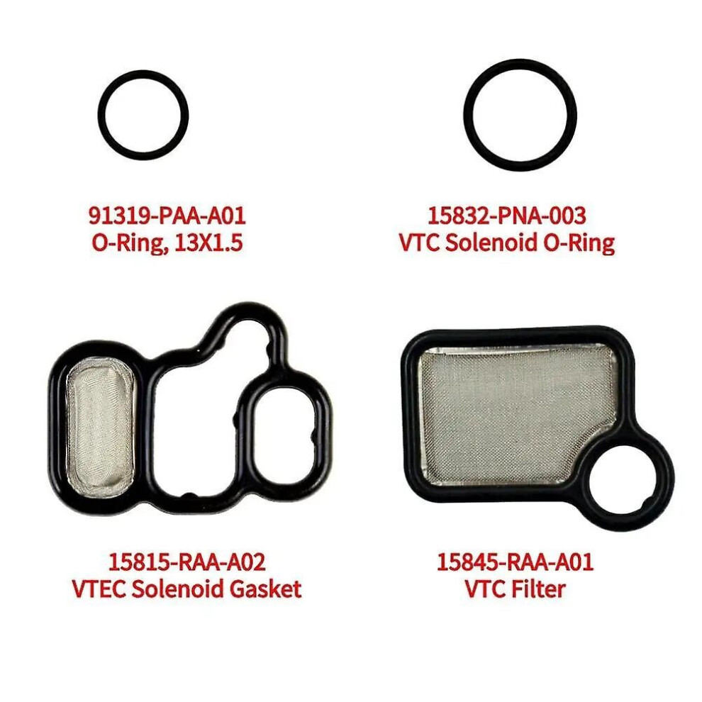 Válvula de control de solenoide de sello 15815-RAA-A02 15832-PNA-003 ...