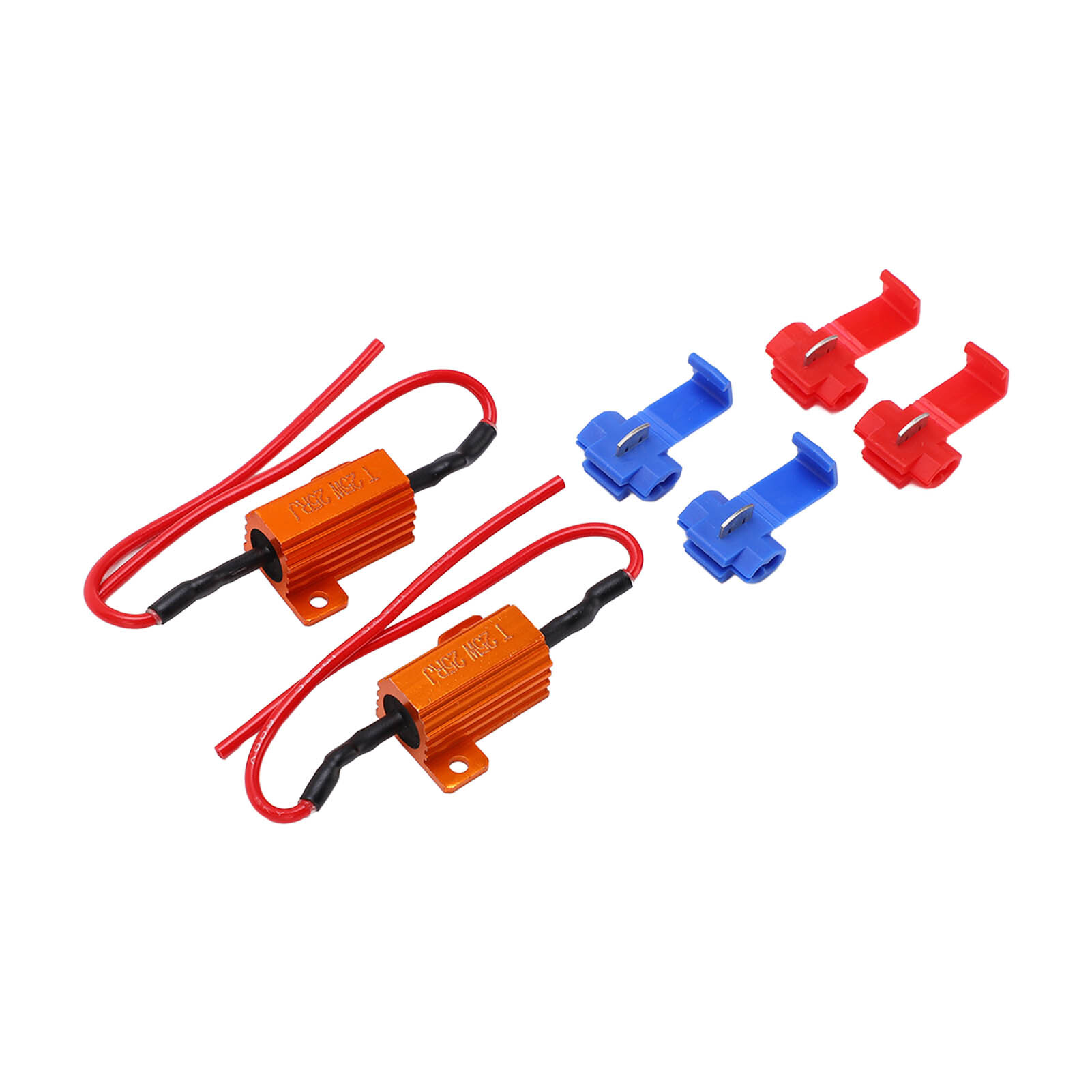 2set 25W 25Ω LED Resistance Decoder Anti Corruption Durable Load Indicator Resistor on OnBuy