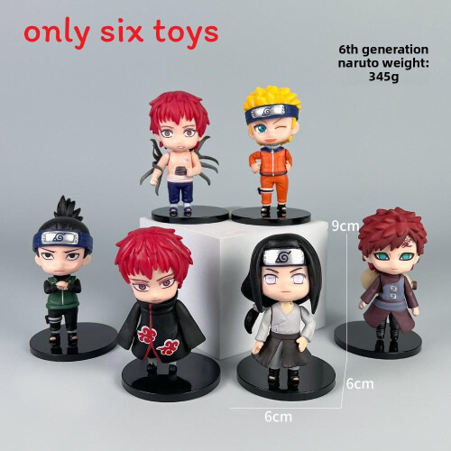 (Sixth ) Naruto Pvc Models With Hatake Kakashi Uzumaki Naruto Character ...