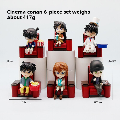 Detective Conan Rachel Moore Anita Hailey Kuroba Kaito modelo de escena ...