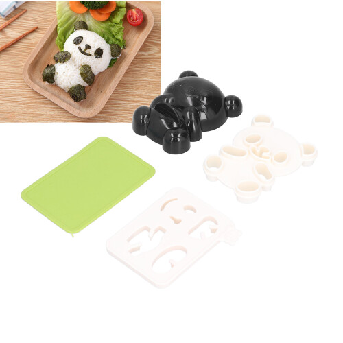 Moule à boule de riz Panda 4,3 oz 121 g Noir et Blanc on OnBuy