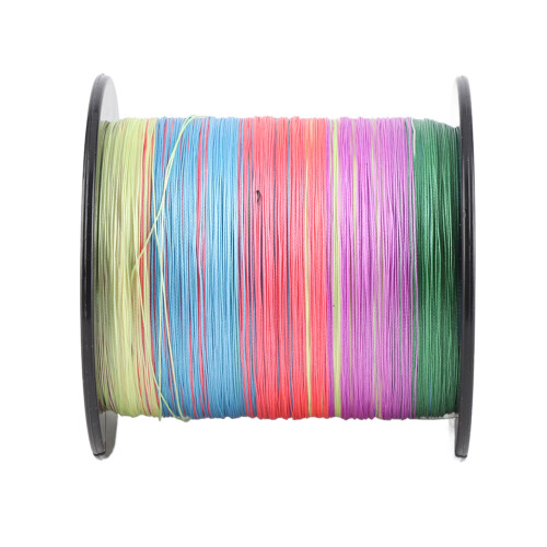 8 Strands Braided Fishing Line 300M Multi Colored Fishing Tackle Ultra ...