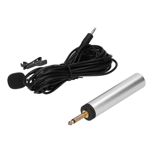 Microphone à condensateur clip-on 5m câble cuivre/caoutchouc -40dB on OnBuy