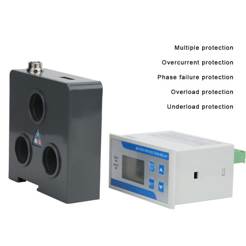 AC380V 3-160A Split Type 3 Phase Motor Protector Over Current Phase ...