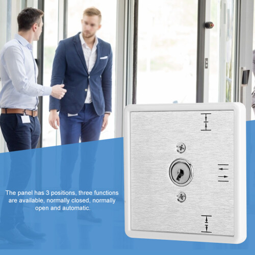 Automatic Door 3 Position Key Switch Access Control Operation Function ...