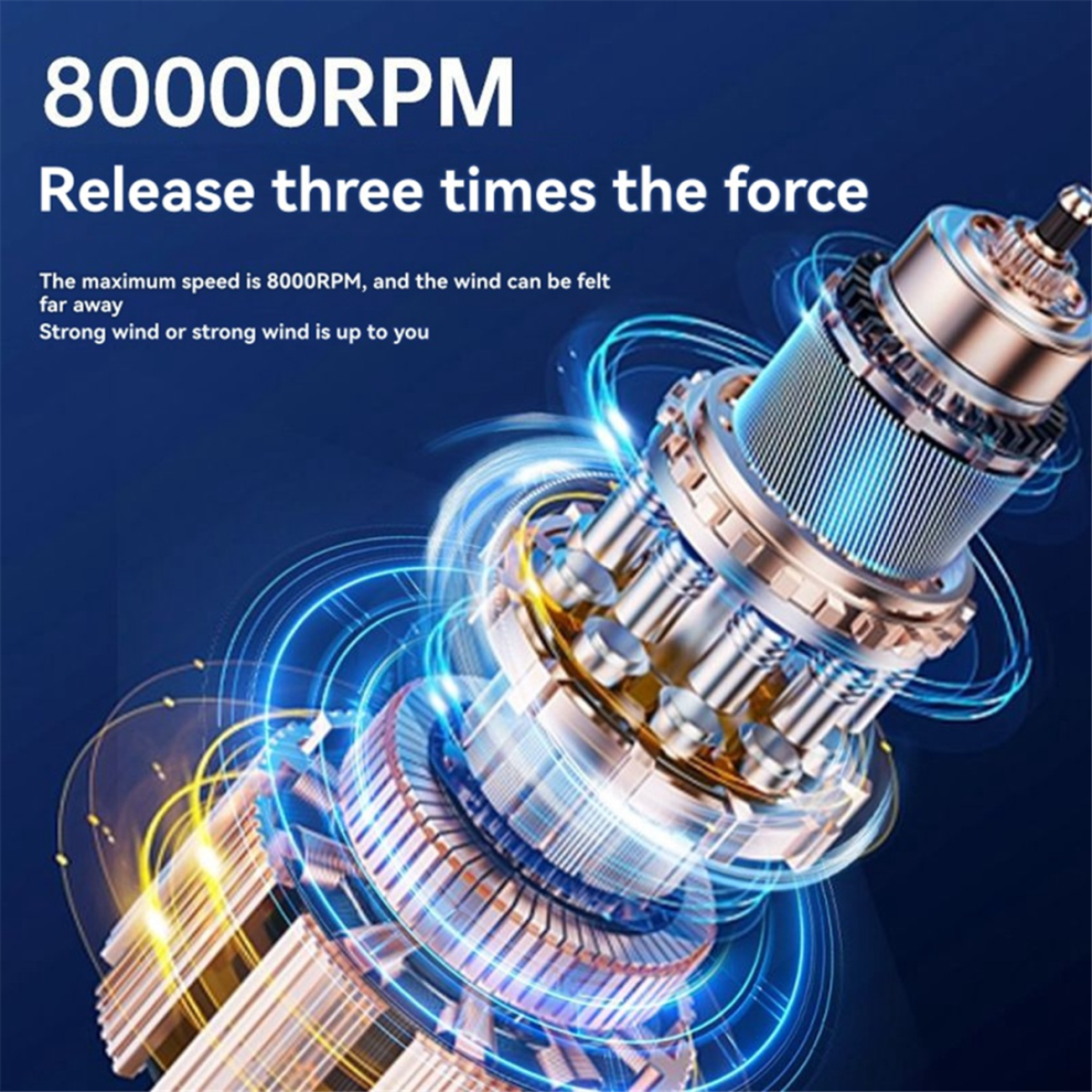 New Wireless Handheld High-Speed Turbine Small Fan Large Wind Blower ...