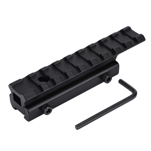 Dovetail Extension 11mm To 20mm Picatinny Rail Adapter Rifle Scope ...
