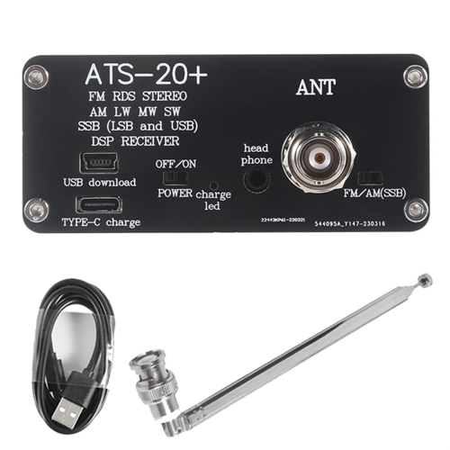 SI4732 ATS-20+ Plus ATS20+ Ricevitore radio FM AM (MW e SW) SSB (LSB e ...